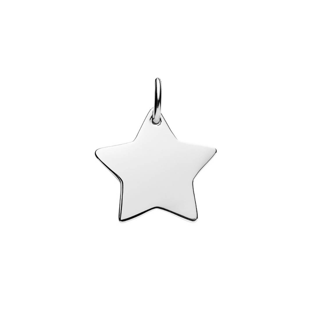 Silver Star Pendant | Customise Your Jewellery | The Silver Store